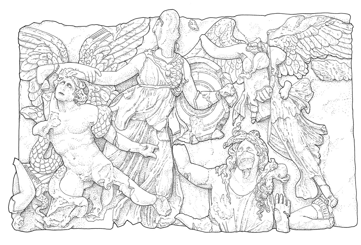 Drawings for art History and book illustrations